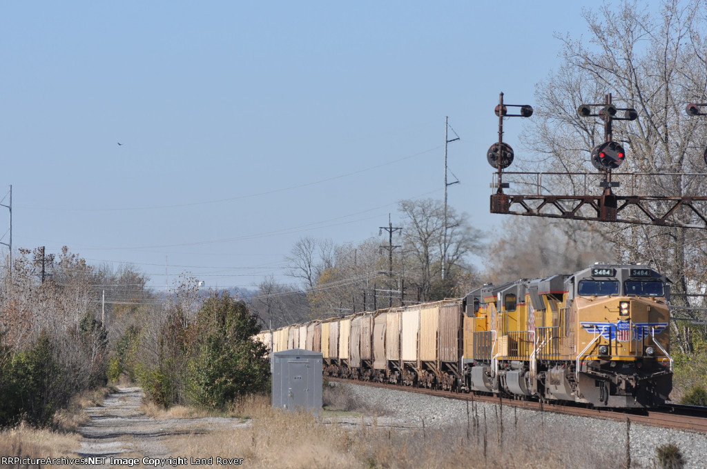 UP 5484 On CSX G 041 Southbound